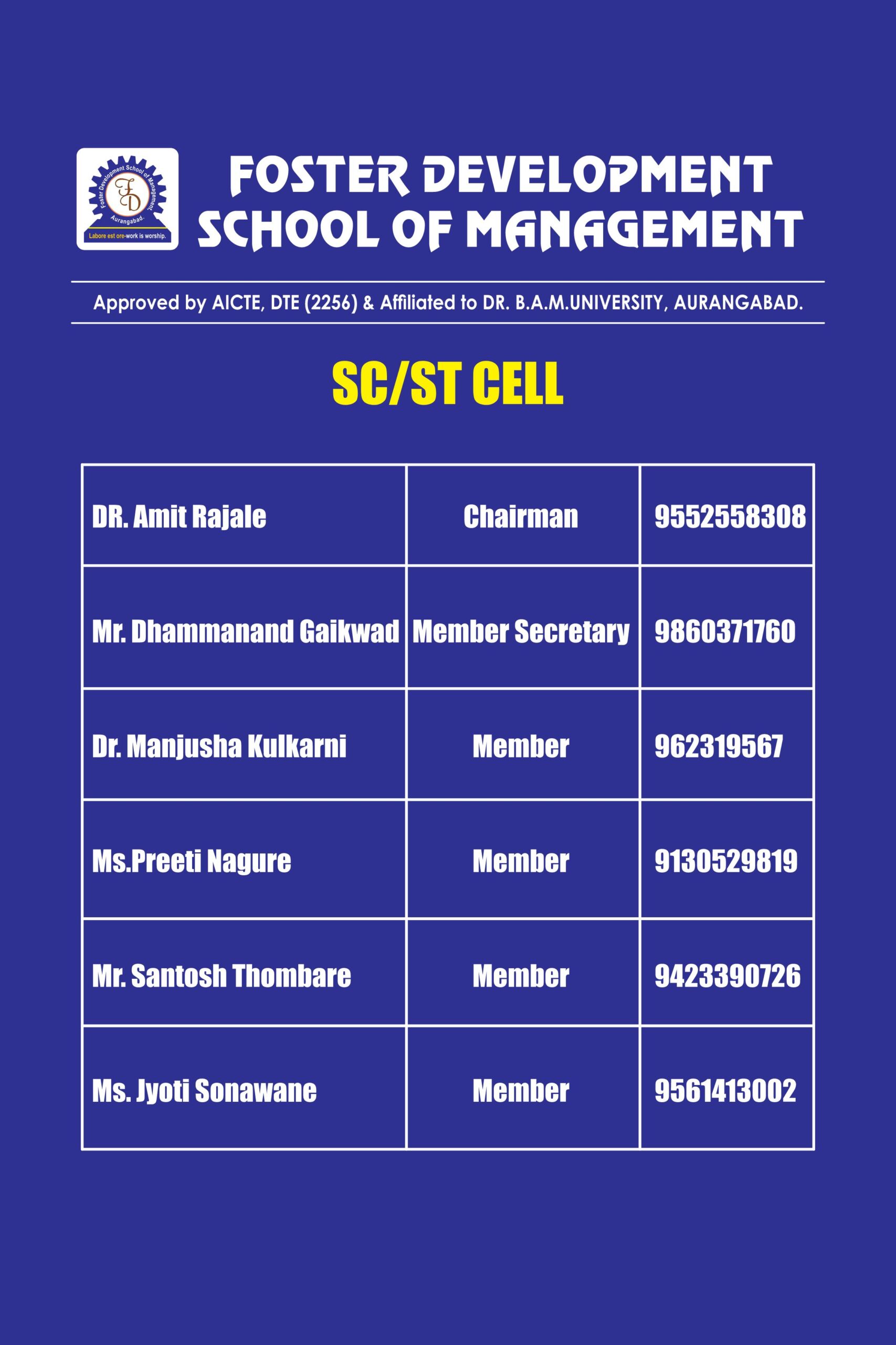 All Committees – Foster Development School of Management